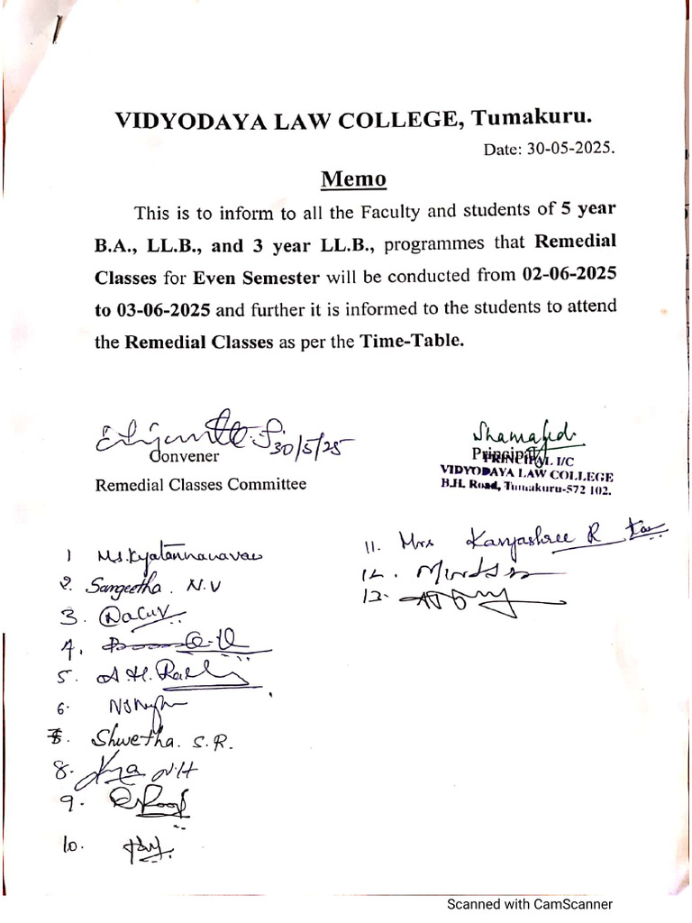 Remedial Classes 2024-25 | PDF