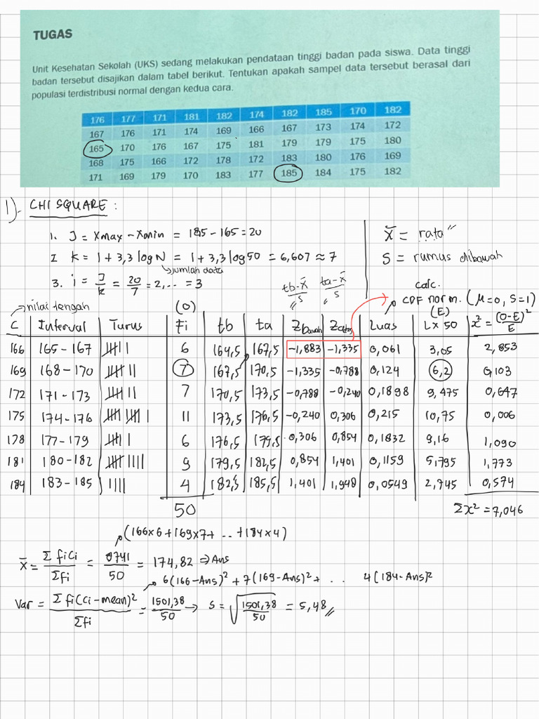 Meet 7 Normality Check | PDF