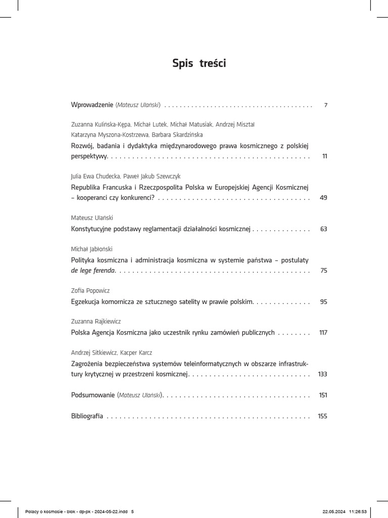 Spis - Treści | PDF