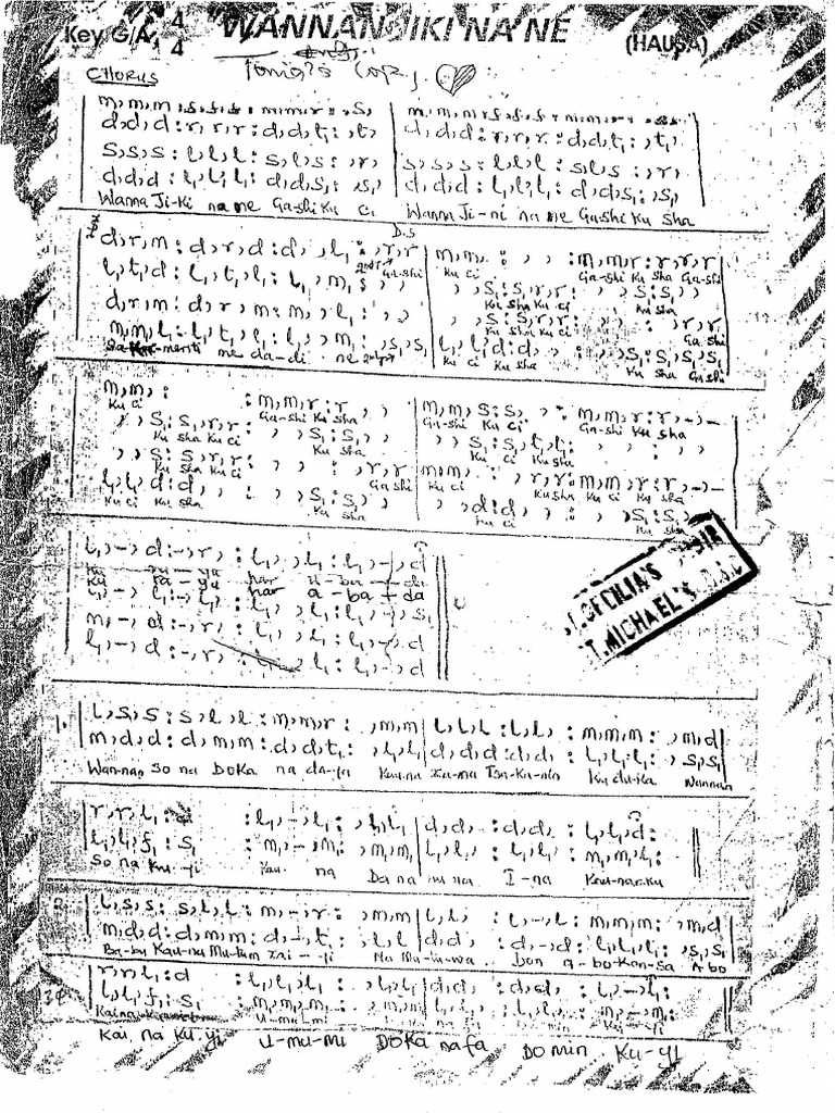 Wannan Jiki Nane | PDF