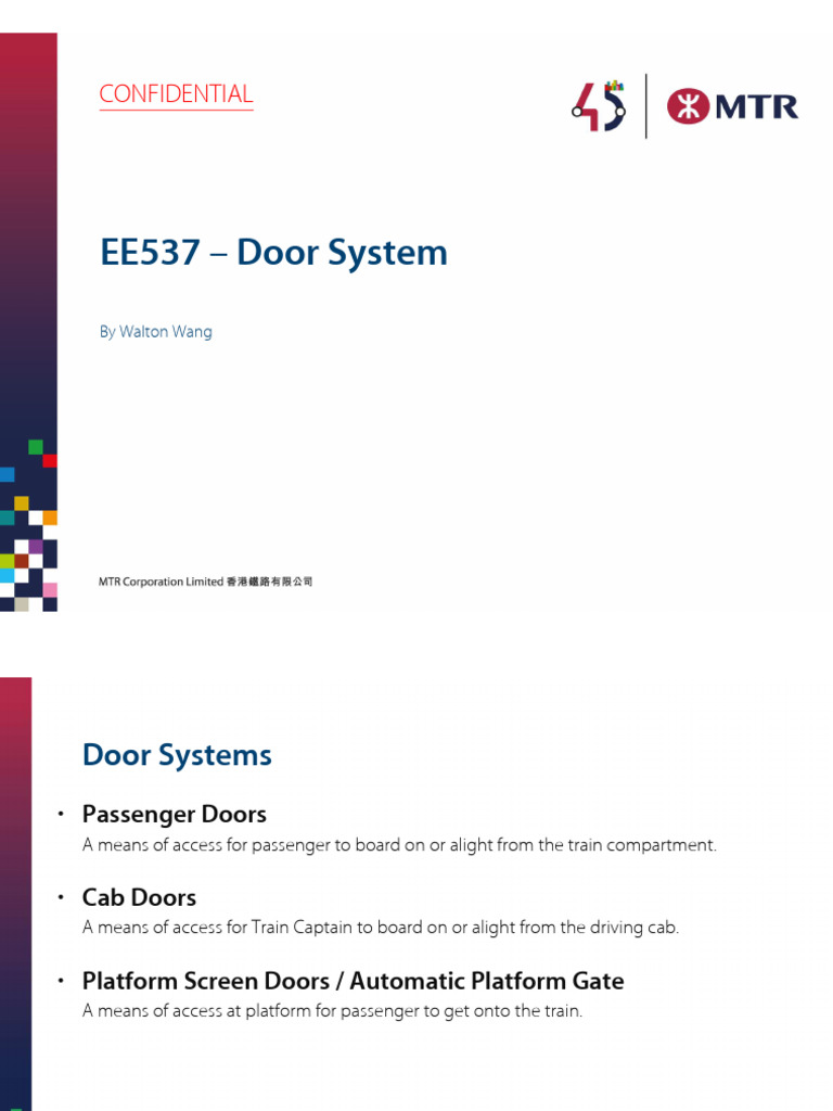 Safety Loop Circuit for Platform Doors | PDF | Relay | Manufactured Goods