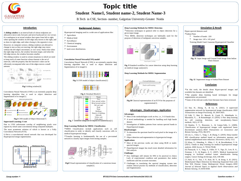 Poster Presentation Sample CAT-3 | PDF | Image Segmentation | Deep Learning
