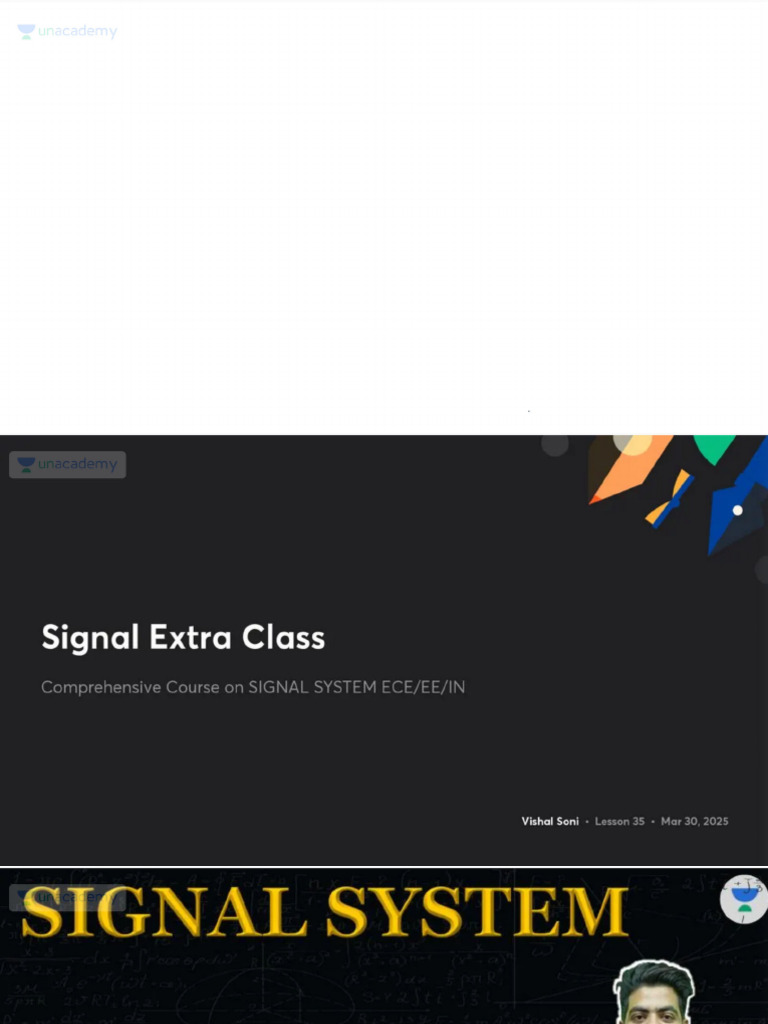 Signal Extra Class With Anno | PDF