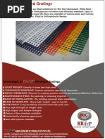 Mentis Fibreglass Grating Overview | PDF | Chlorine | Acid