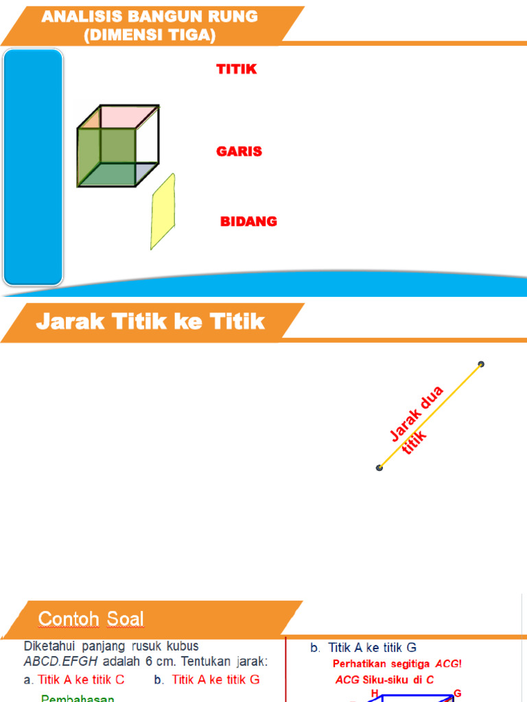 P 1 Jarak Titik Ke Titik Ok | PDF