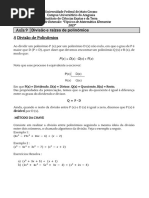 Exercícios Resolvidos da Regra de Ruffini | PDF | Conceitos matemáticos ...