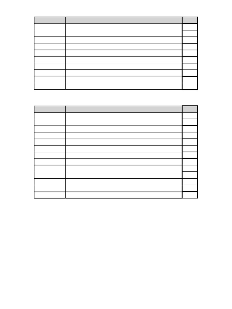 Study Schedule A4 Borders | PDF
