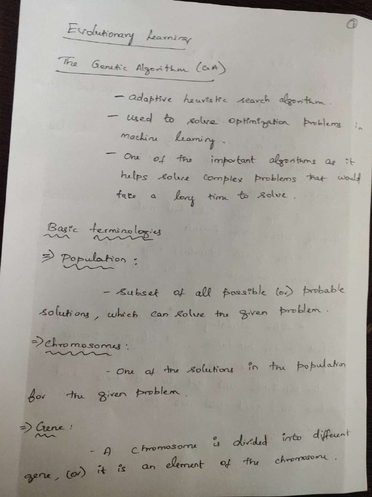 Genetic Algorithm | PDF