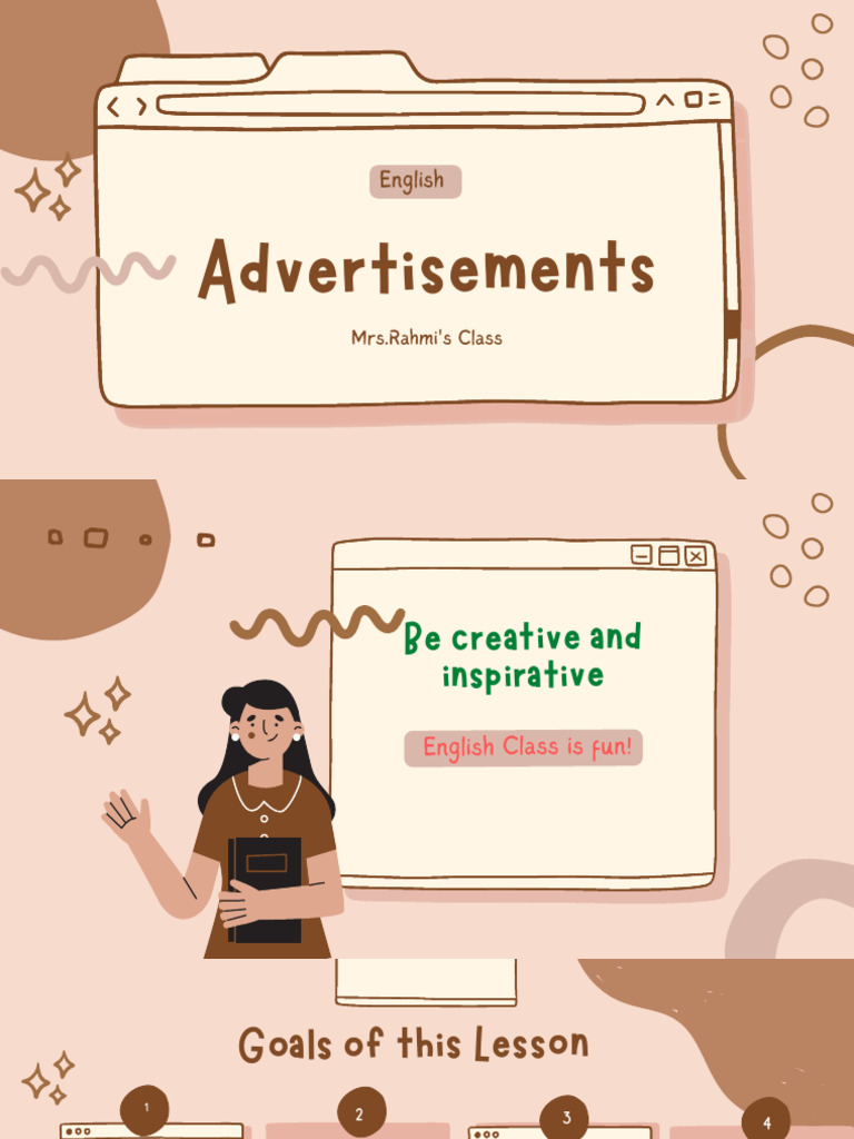 Understanding Advertisements in English Class | PDF