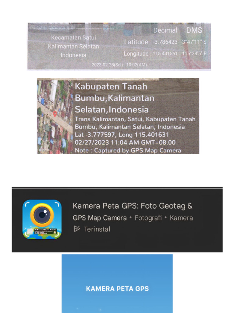 Aplikasi Gps Iumk | PDF