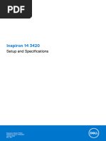 Latitude 7420 Setup and Specs Guide | PDF | Office Equipment | Personal ...