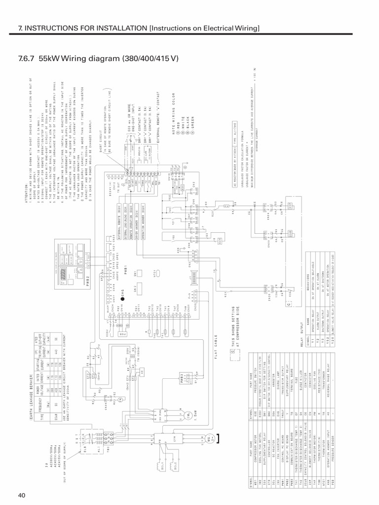 Wiring Diagram 75 KW | PDF