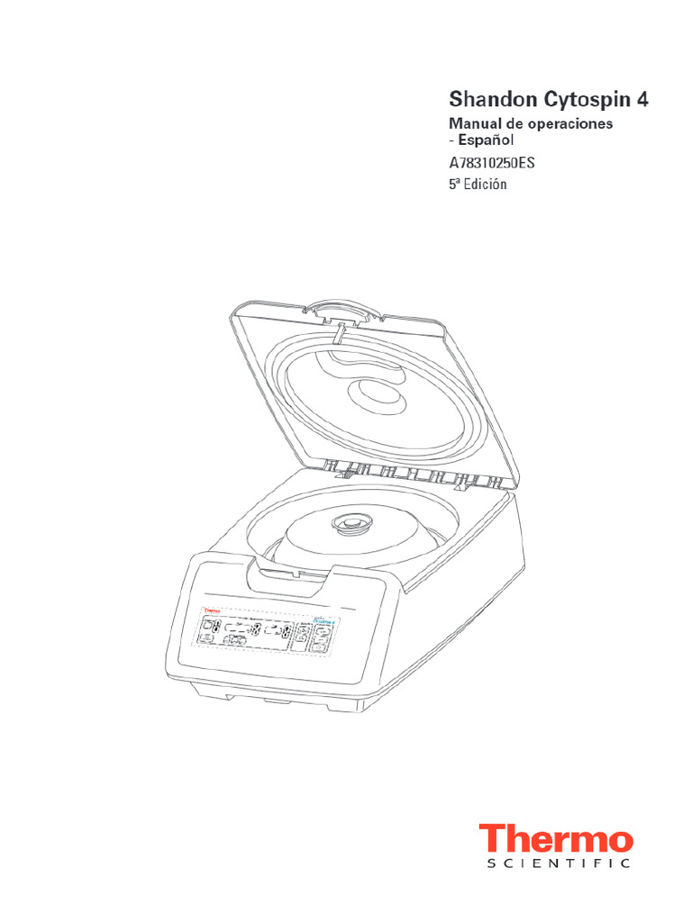 Cytospin 4 Manual | PDF