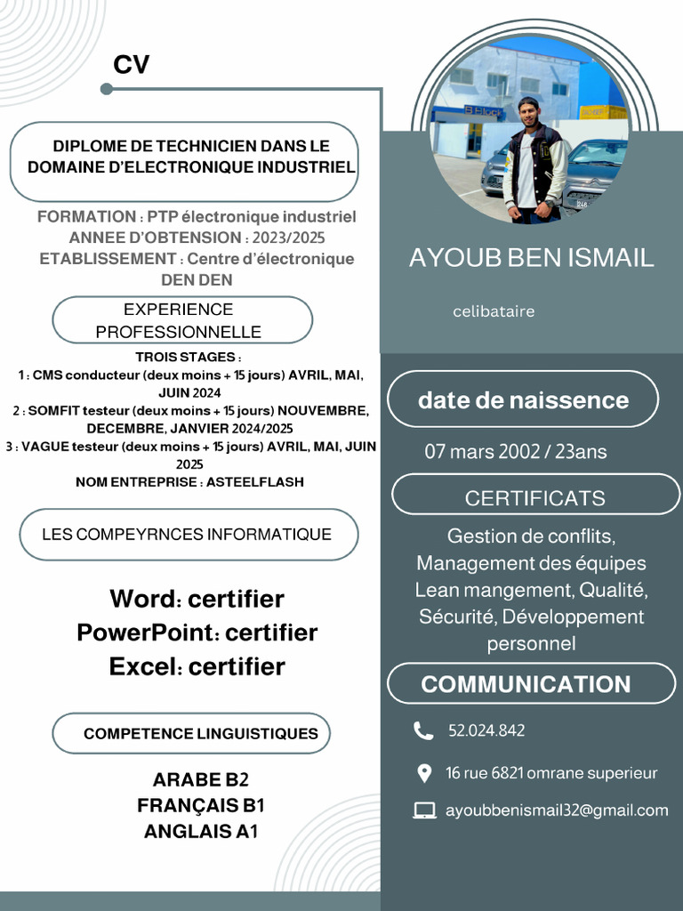 CV Ayoub | PDF
