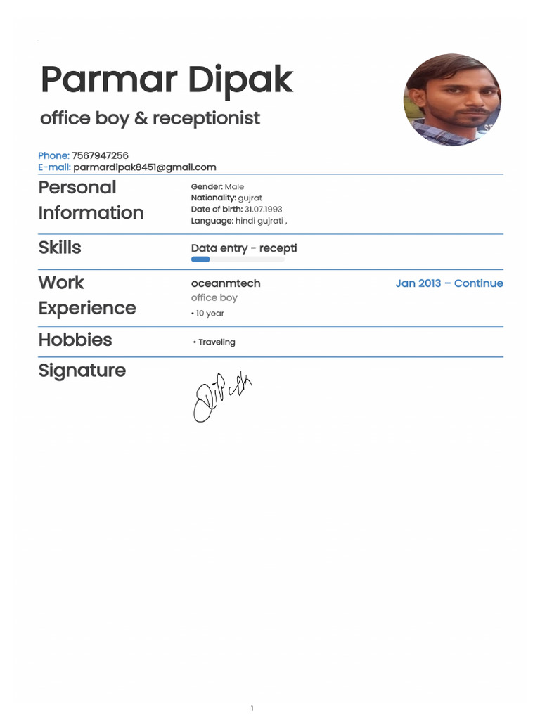 Parmar Resume-246 | PDF