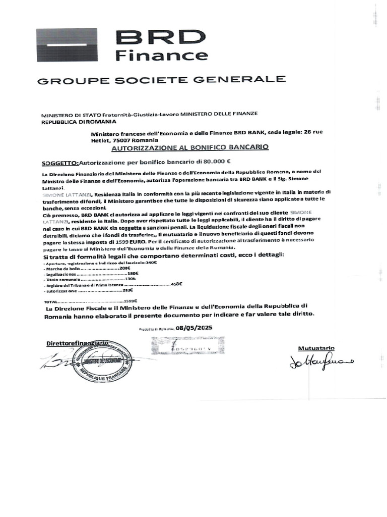 Bonifico 2 | PDF