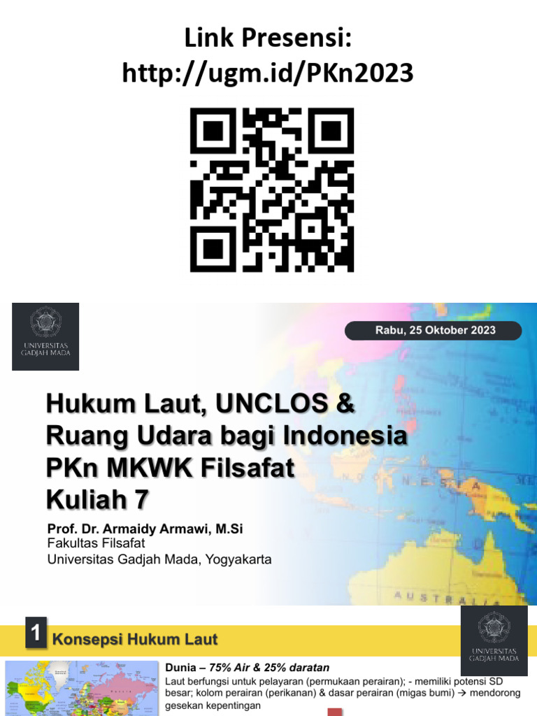 Hukum Laut dan UNCLOS untuk Indonesia | PDF