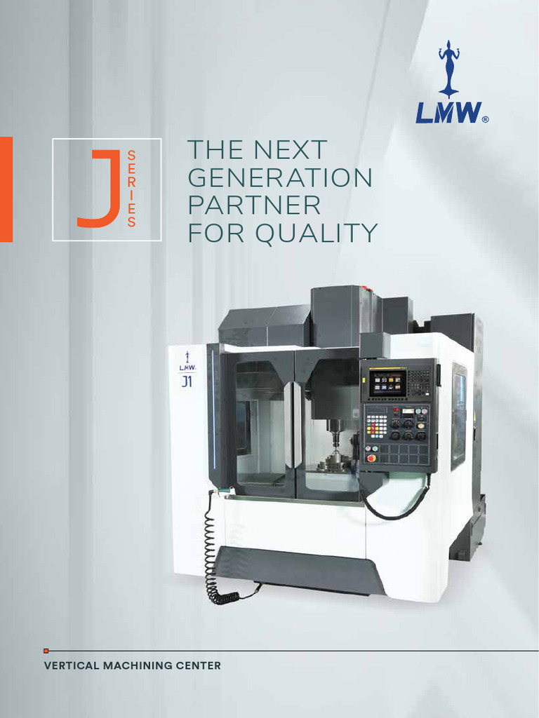 LMW MTD J Series Broucher 2022 | PDF | Machines | Manufactured Goods