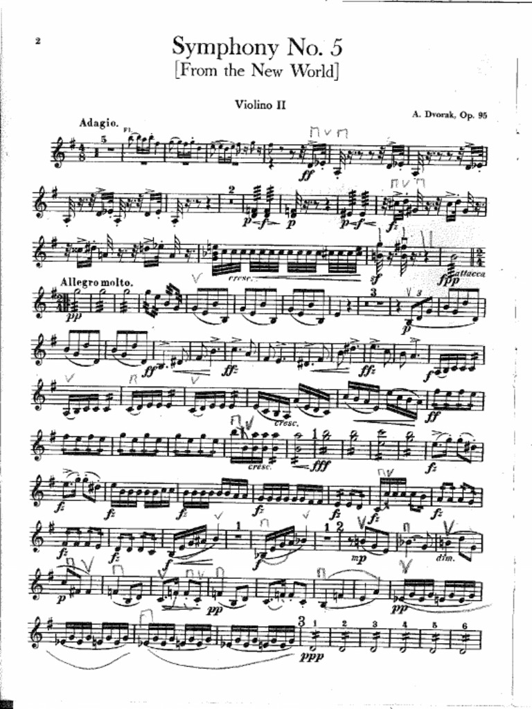 Dvorak Simfona 9 Nou Mon v2 Compressed | PDF