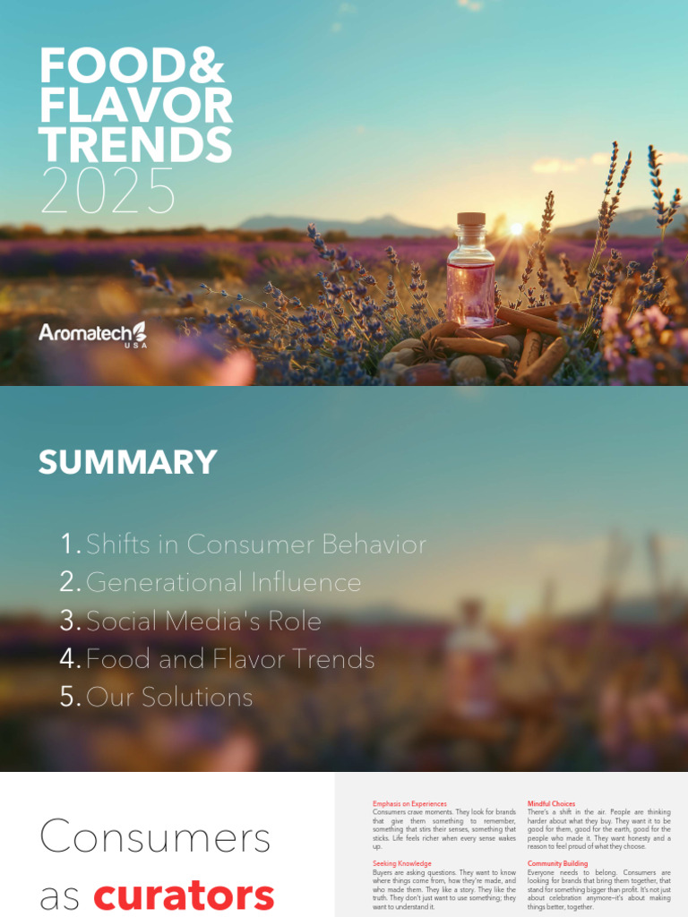 Gen Alpha Food & Drink Trends 2025 | PDF | Drink | Taste