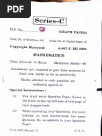 CSEC Add Maths June 2023 Paper 1 | PDF | Mathematical Objects ...