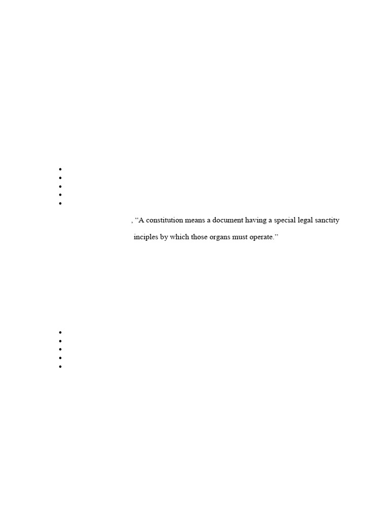 Unit 1 Consti | PDF | Constitution | Political Science