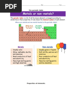 Grade 12 Chemistry: Periodic Table | PDF