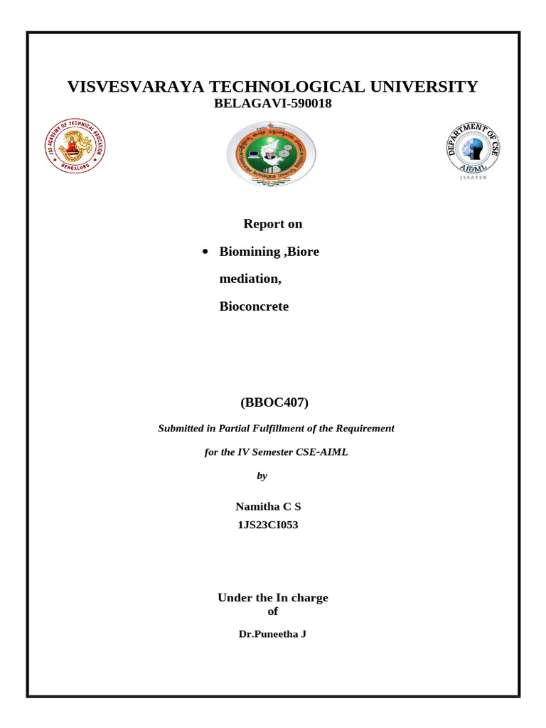 Bio Report - PDF Front N | PDF