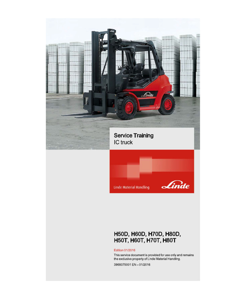 Linde IC Truck BR - 396 - EN | PDF