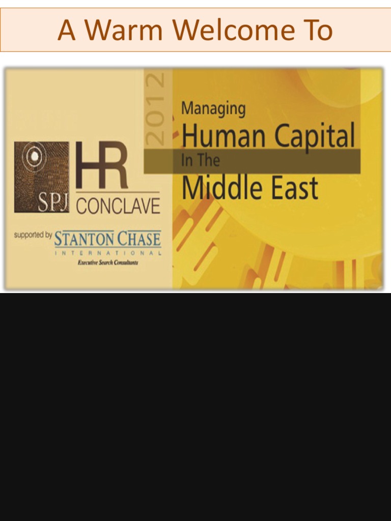 HR Conclave Presentation Final | PDF | Employee Retention | Employment