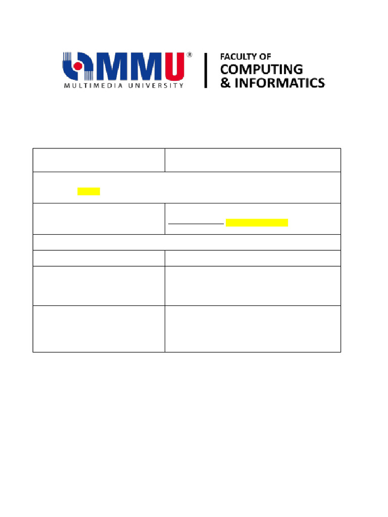FYP2 - Meeting Log1 | PDF | Computing | Software Engineering