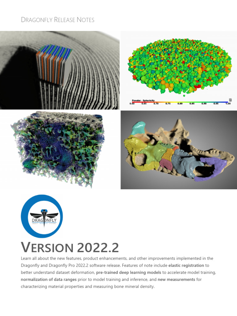 TM021-A-12 Dragonfly Release Notes | PDF | Deep Learning | Image ...