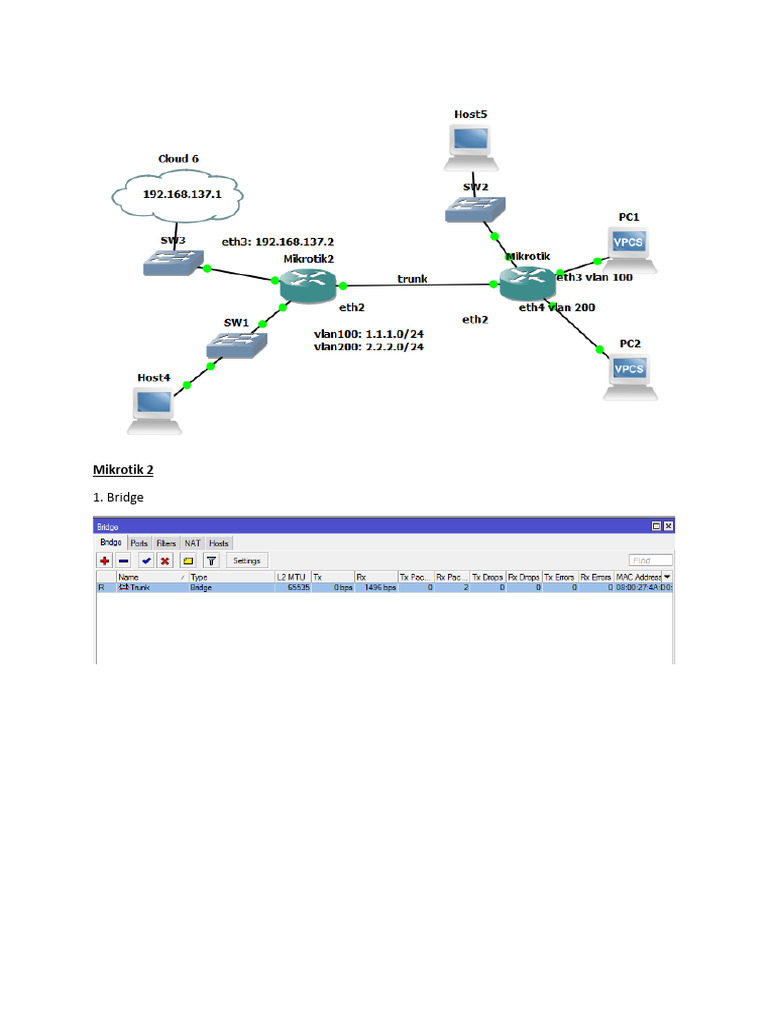 Vlan Trunk | PDF