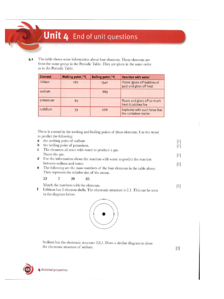 Chemistry Grade 9 | PDF