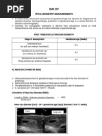 Hadlock Chart | PDF | Pregnancy | Maternal Health