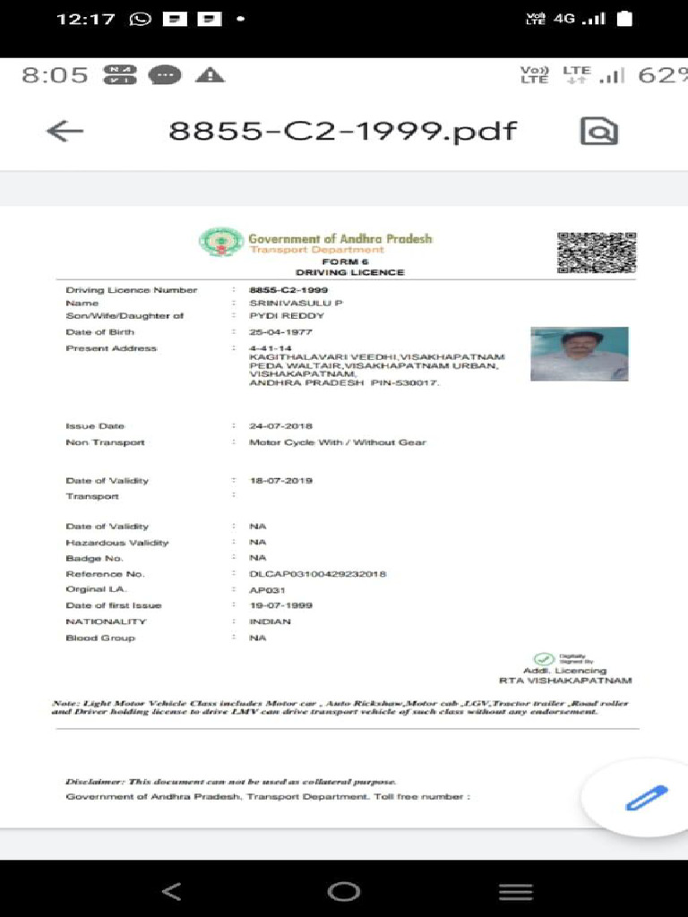 Driving Licence Card Highres | PDF