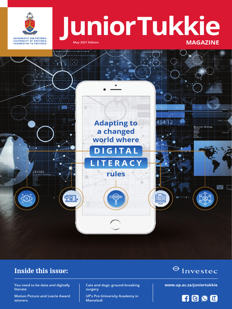 JuniorTukkie: Digital Literacy Focus | PDF | Data | Literacy