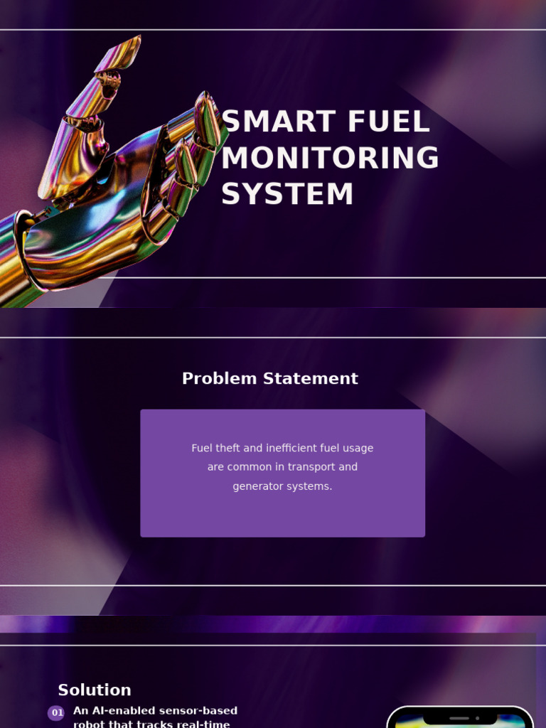 Smart Fuel Monitoring System Overview | PDF