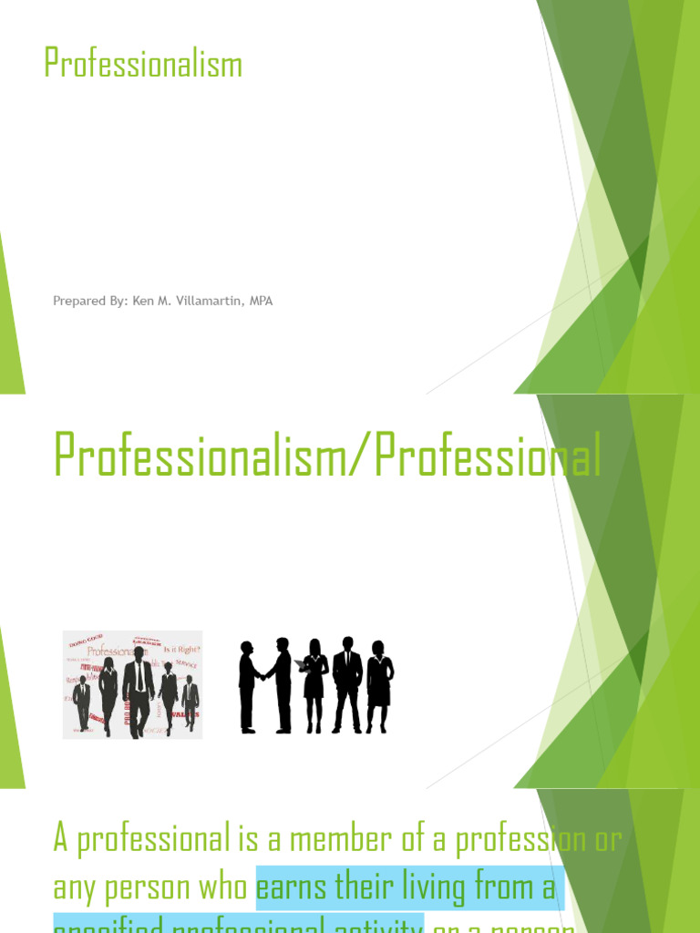 Module-3 CA Professionalism | PDF | Psychology