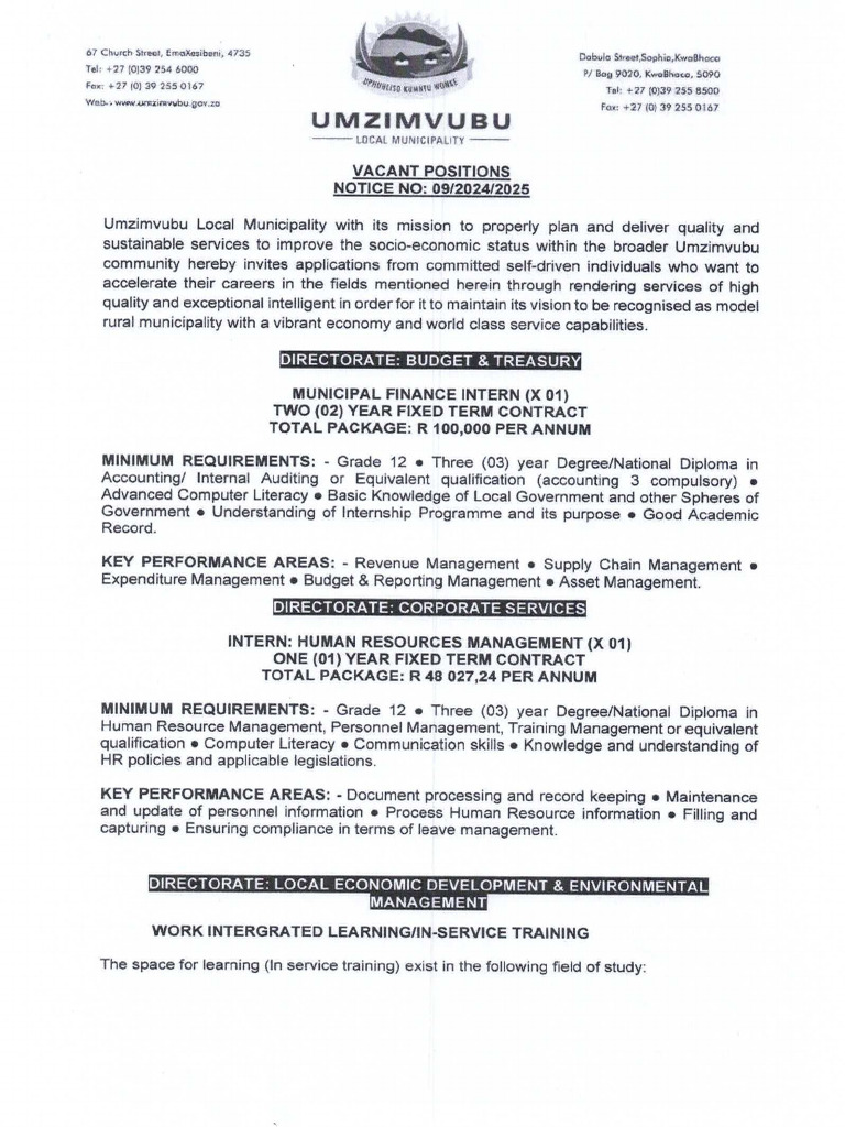 Advert Notice No9 | PDF