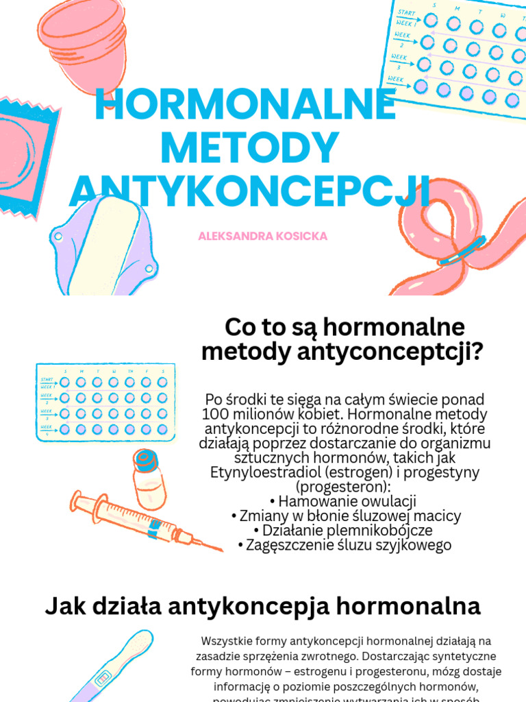 Hormonalne Metody Antykoncepcji | PDF