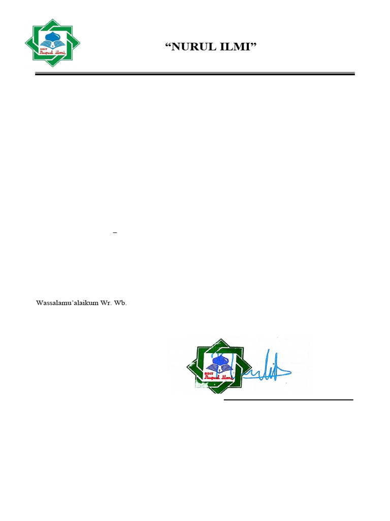 Surat Edaran Sas Genap Kelas 1-5 | PDF