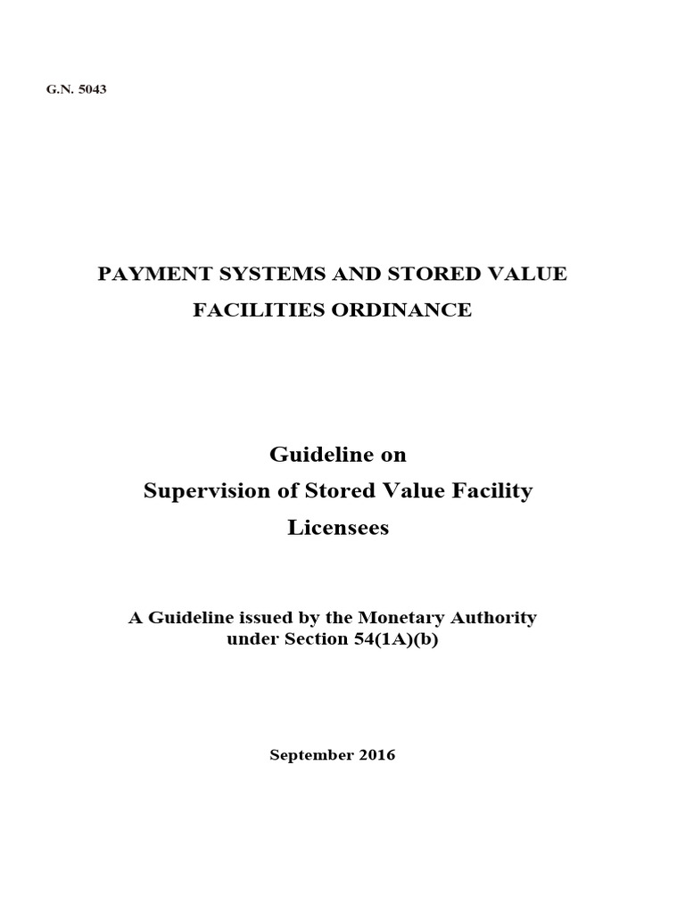 SVF Risk Management Guidelines | PDF | Computer Security | Security