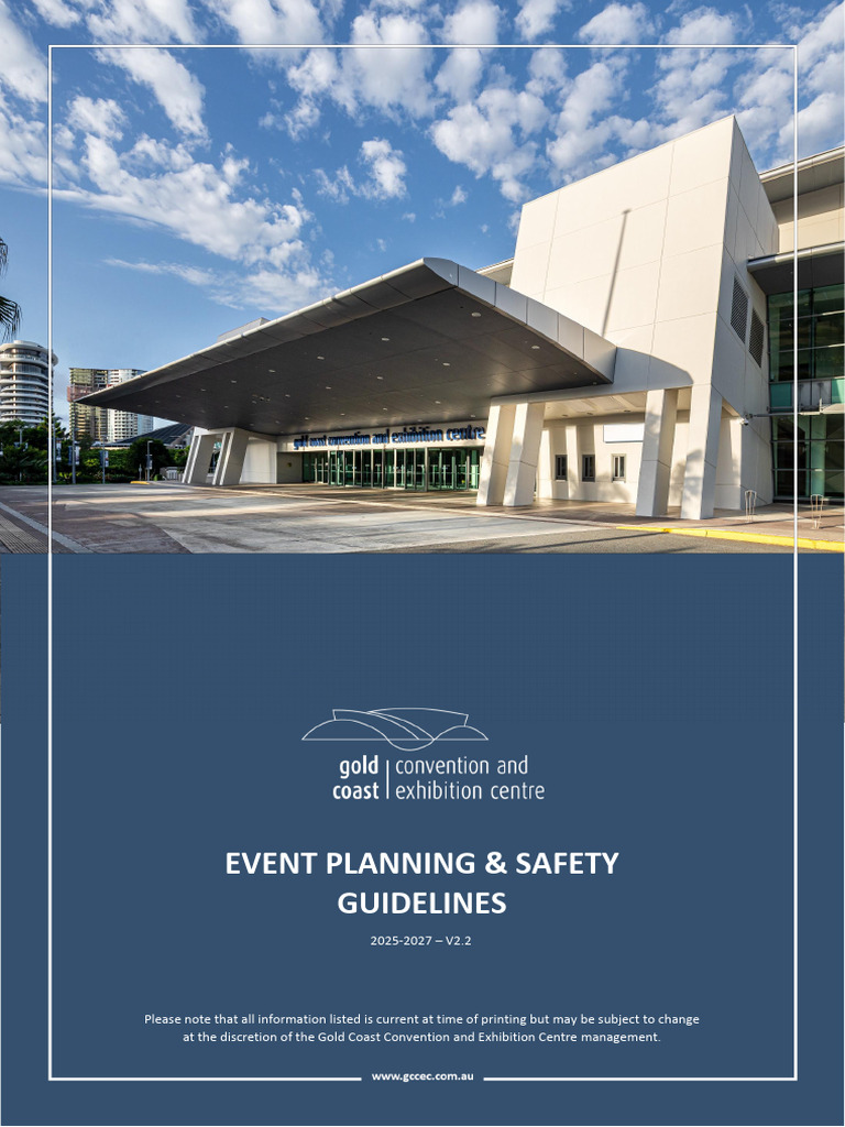 GCCEC Event Planning and Safety Guidelines | PDF | Occupational Safety ...