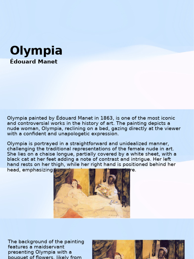 Édouard Manet . | PDF