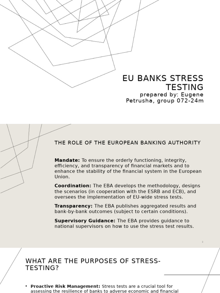 2023 European Bank Stress Test Results | PDF | Basel Iii | Stress Test ...