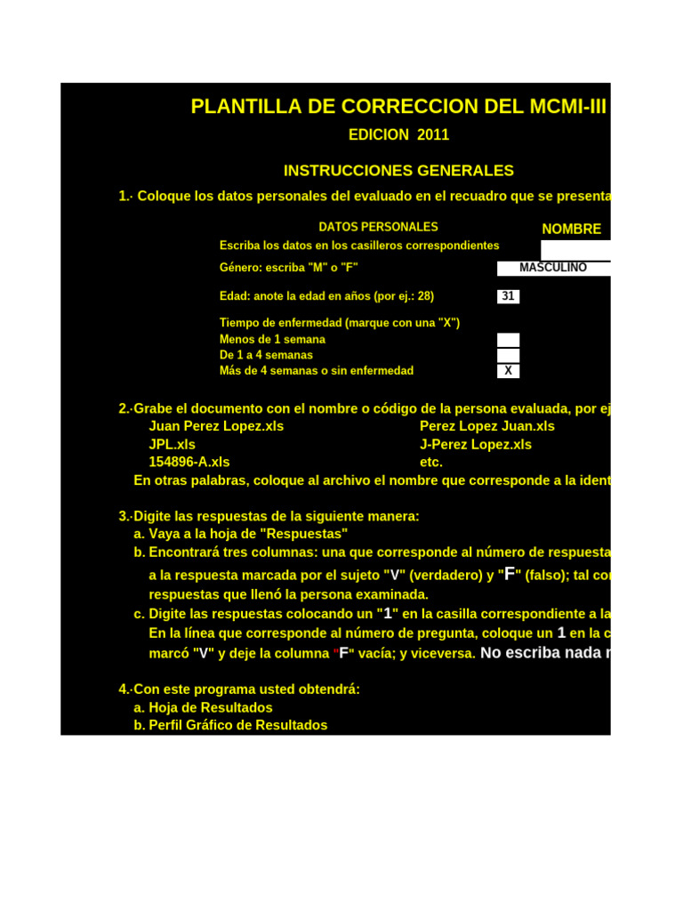 Software Del Inventario Clinico Multiaxial de Millon III - Almeyda | PDF | Pensamiento | Sicología
