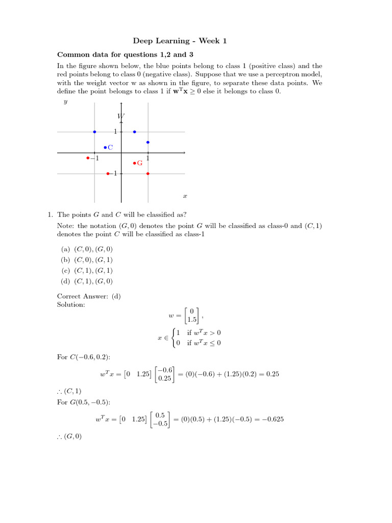 DL Assignment Solutions | PDF | Principal Component Analysis | Eigenvalues And Eigenvectors