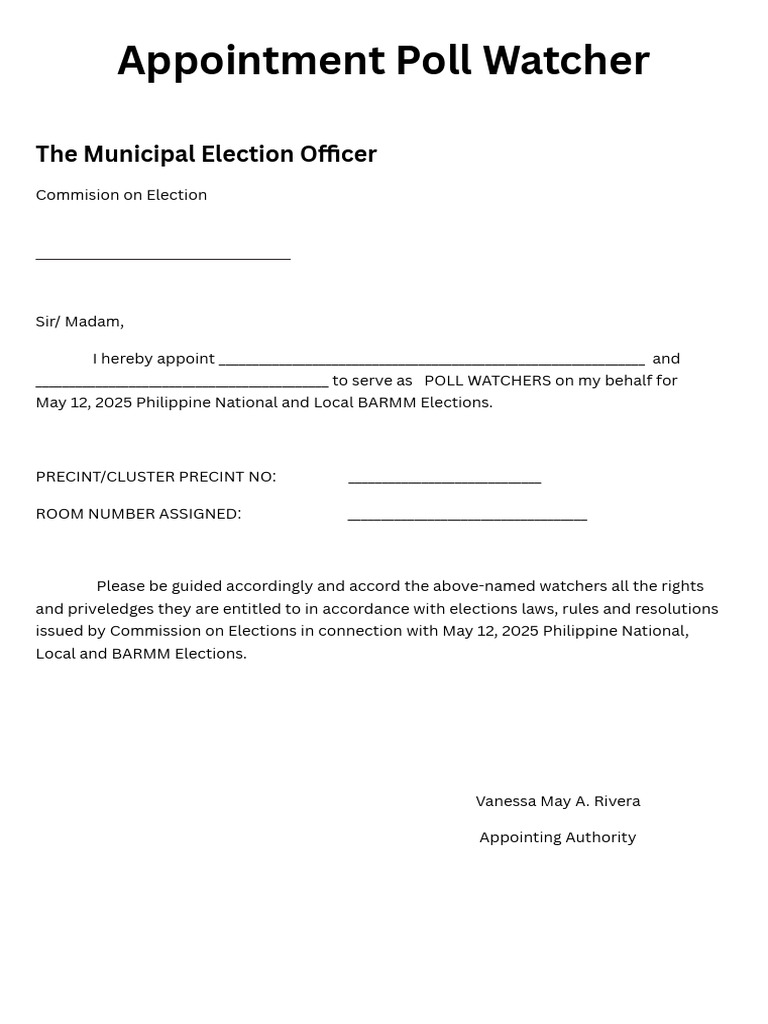 Appointment Poll Watcher 20250509 132020 0000 | PDF
