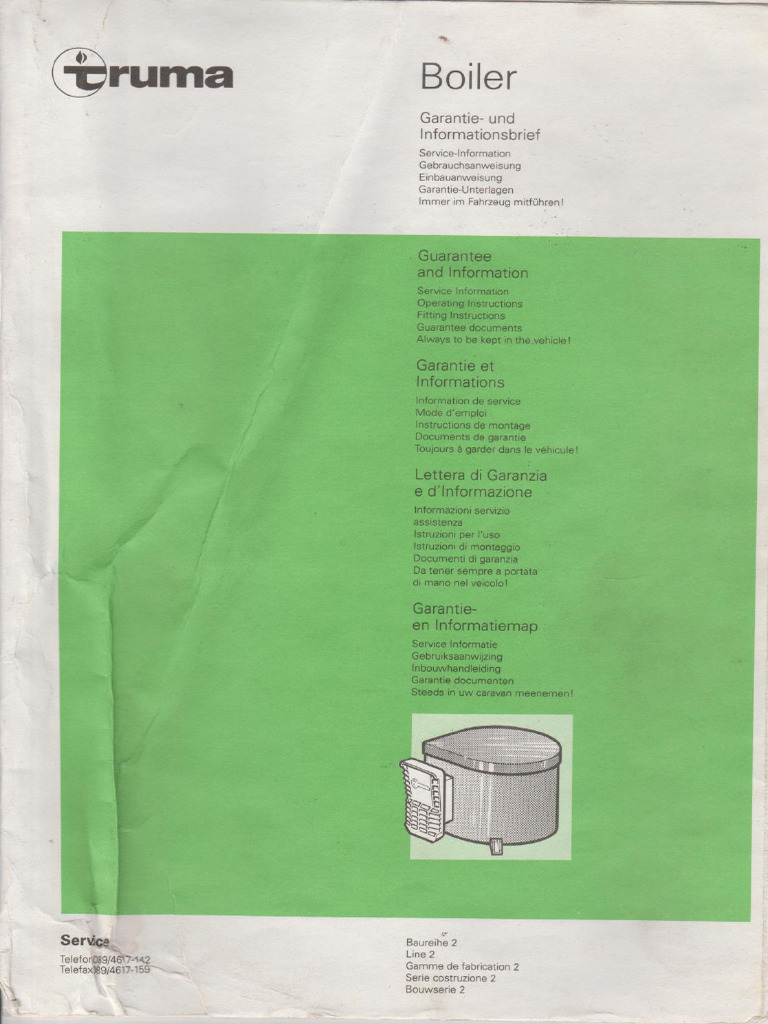 Truma Boiler | PDF